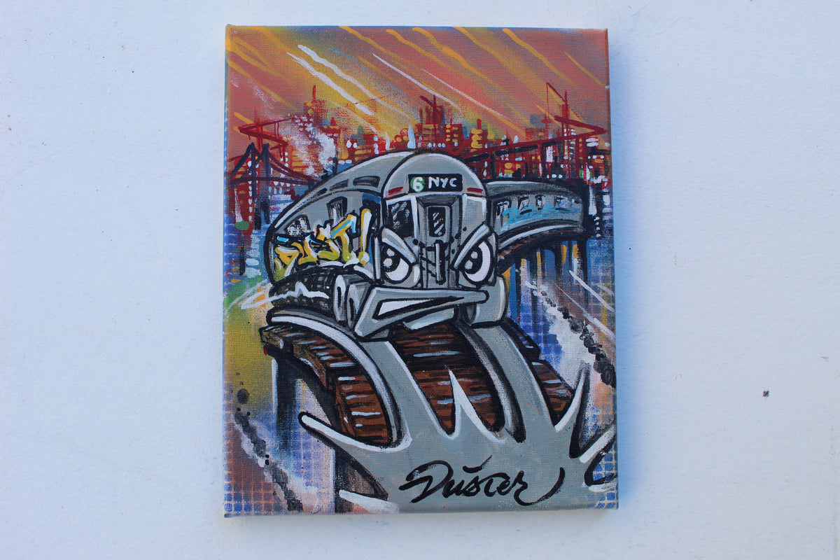 Original Paintings 2024- 059 - Artwork by Graffiti Legend Duster UA ...