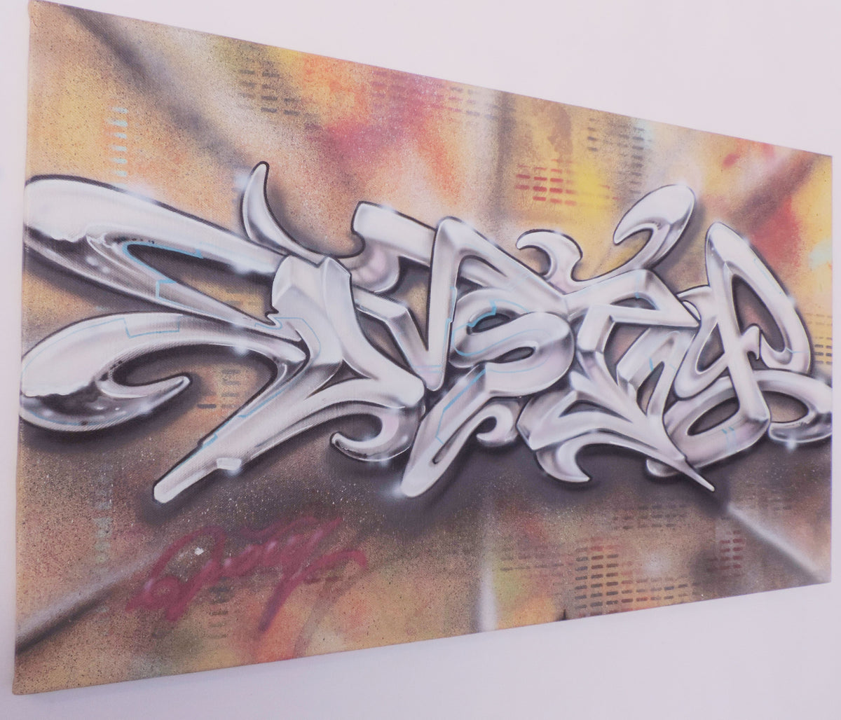 Original Paintings 2015 - 019 - Artwork by Graffiti Legend Duster UA ...