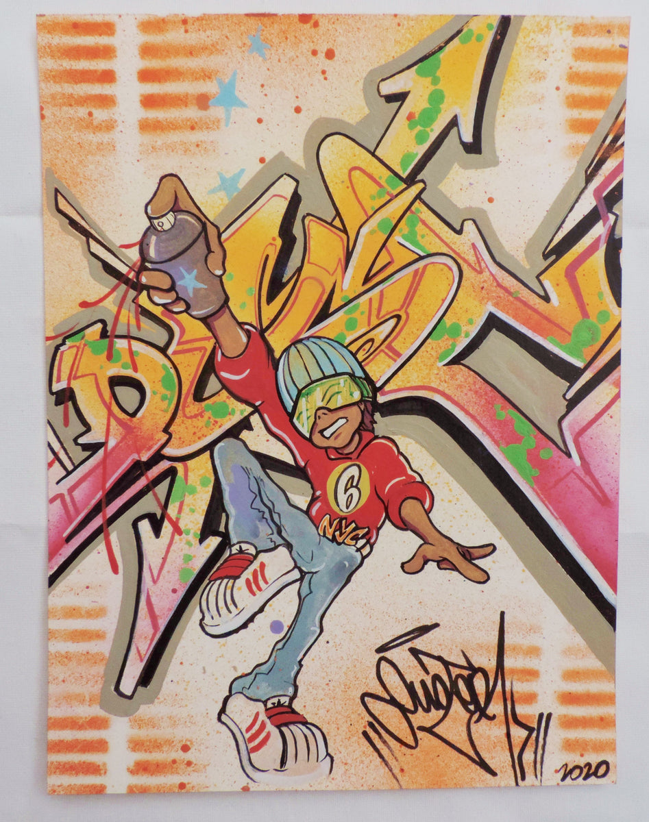 Original Duster Drawing on Paper - 001 – wildstyleartwork