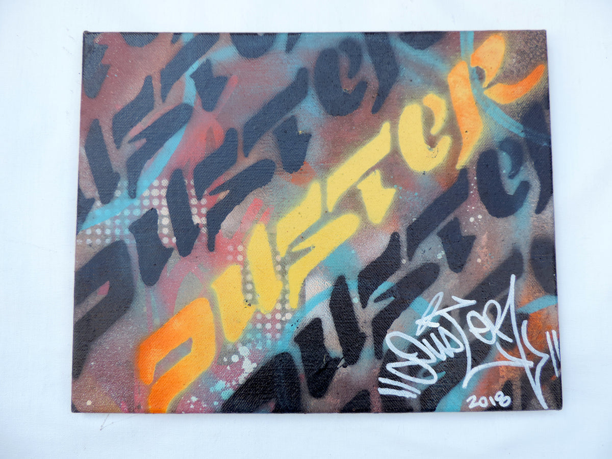 Original Paintings 2021 - 026 - Artwork by Graffiti Legend Duster UA ...