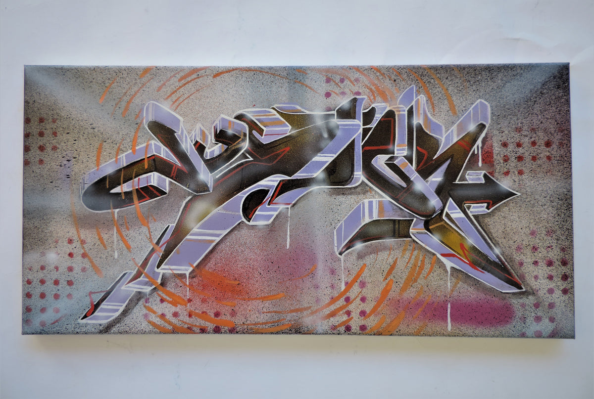 Original Paintings 2022- 043 - Artwork by Graffiti Legend Duster UA ...